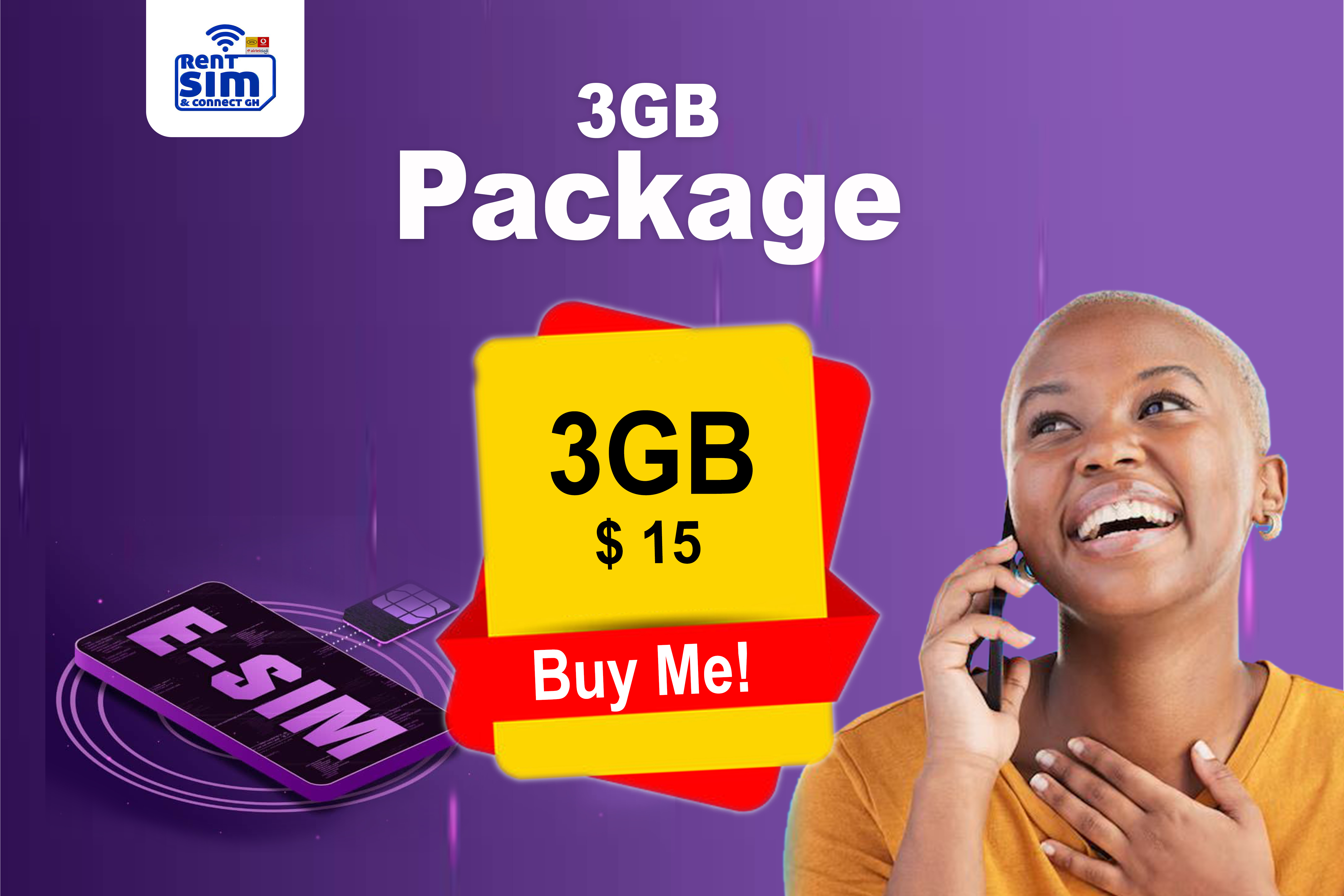 Rent SIM Card while in Ghana - Unlimited Internet & Calls - RentSimConnect