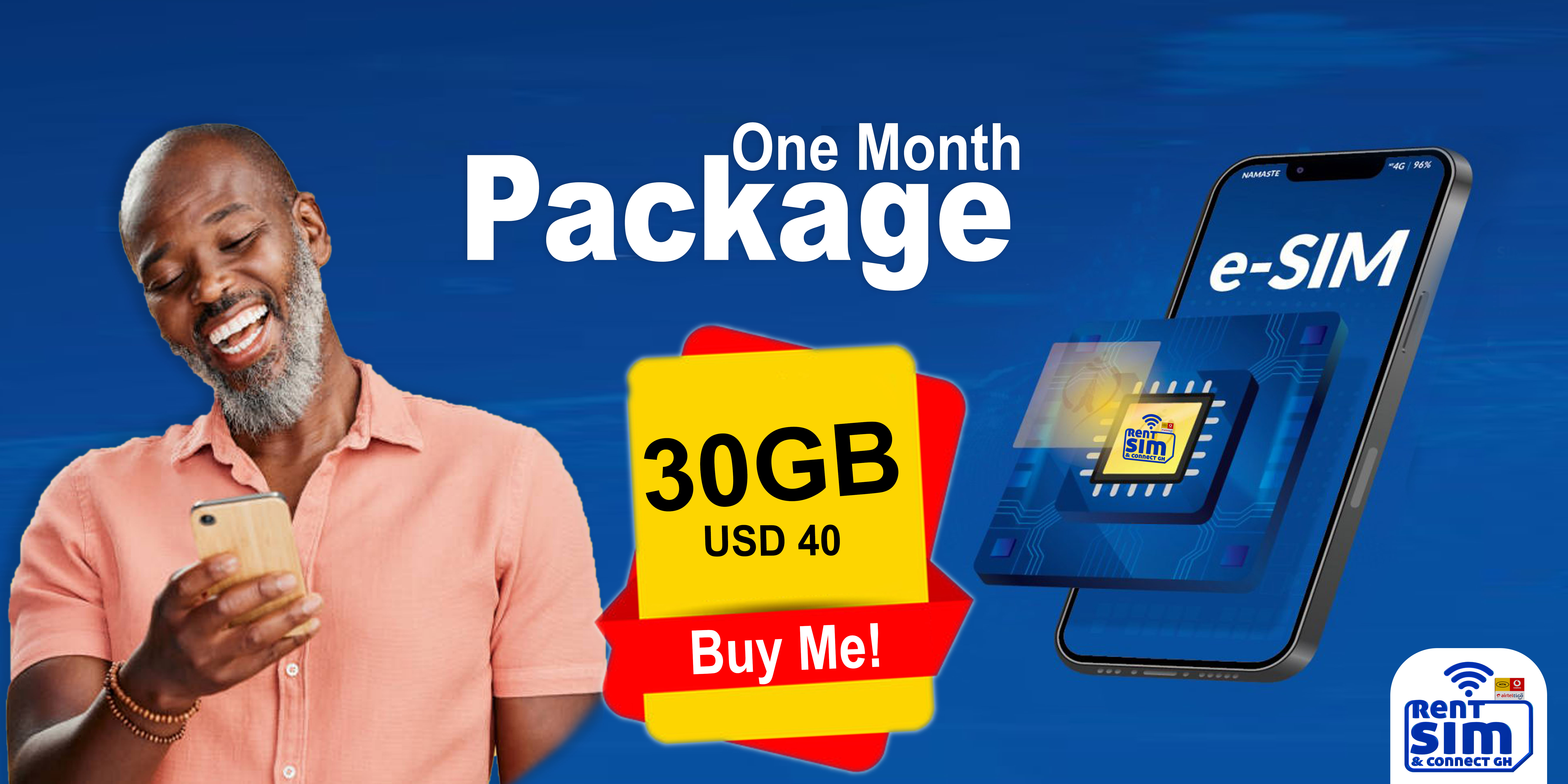 Rent SIM Card while in Ghana - Unlimited Internet & Calls - RentSimConnect