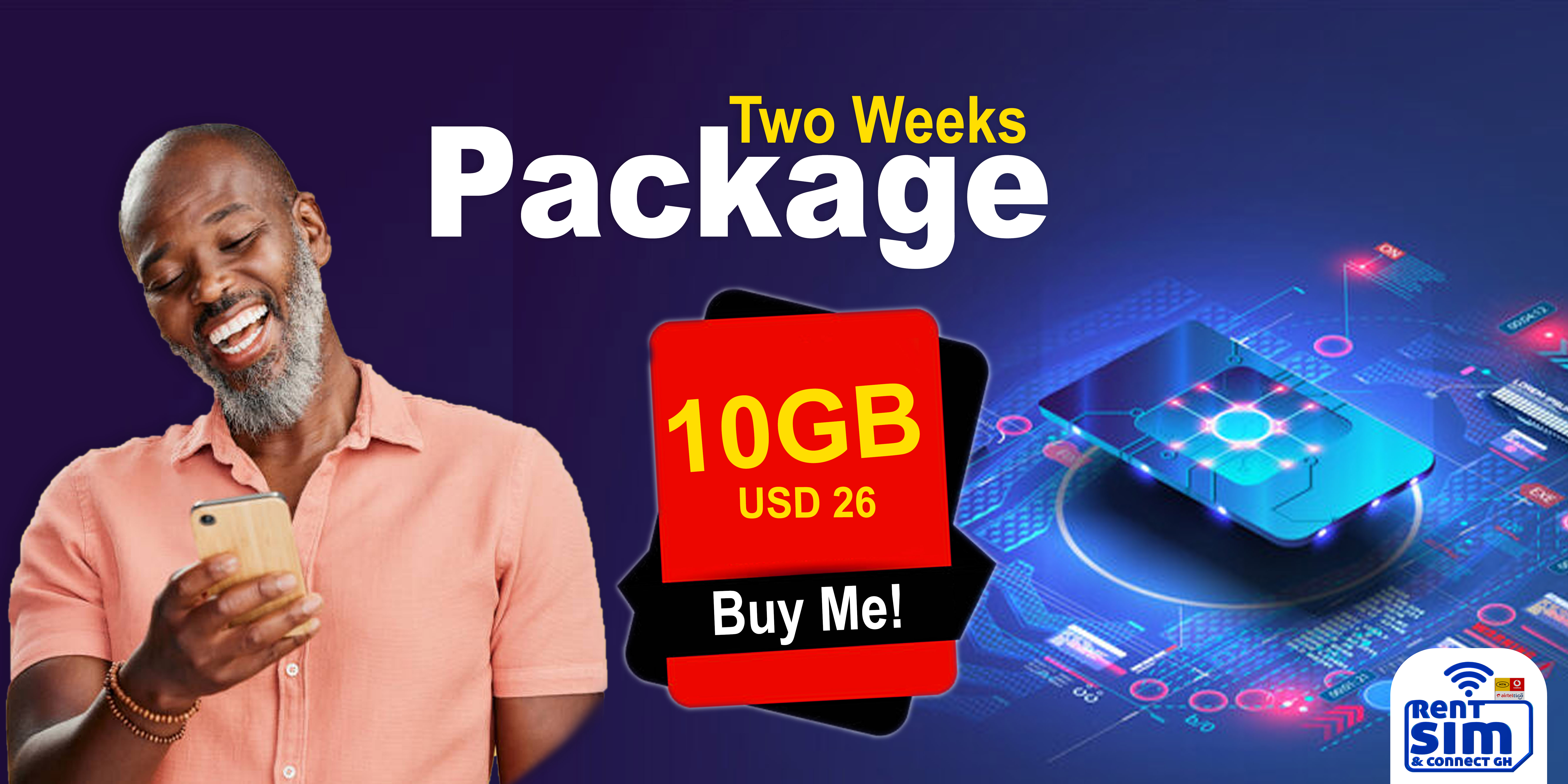 Rent SIM Card while in Ghana - Unlimited Internet & Calls - RentSimConnect