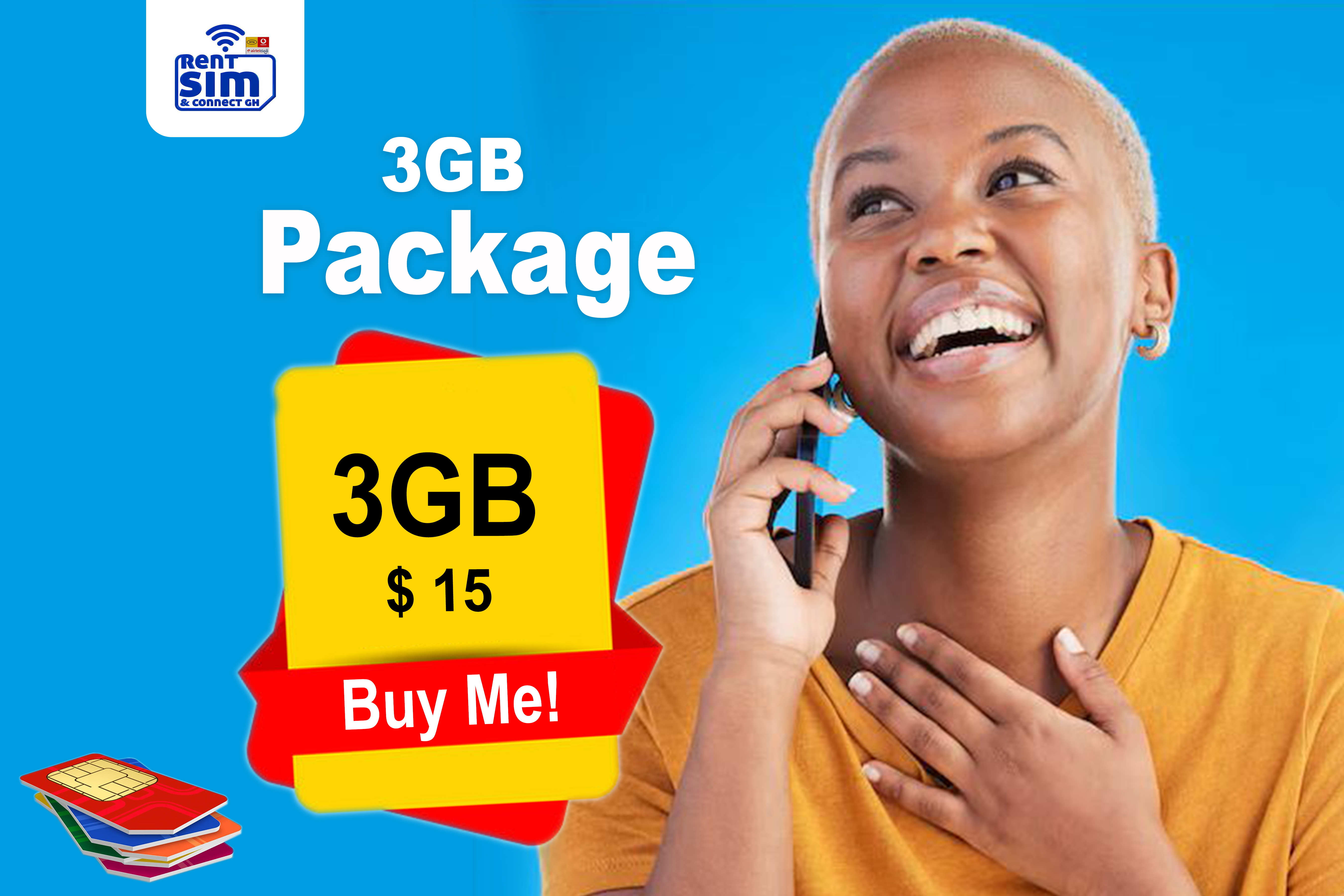 Rent SIM Card while in Ghana - Unlimited Internet & Calls - RentSimConnect