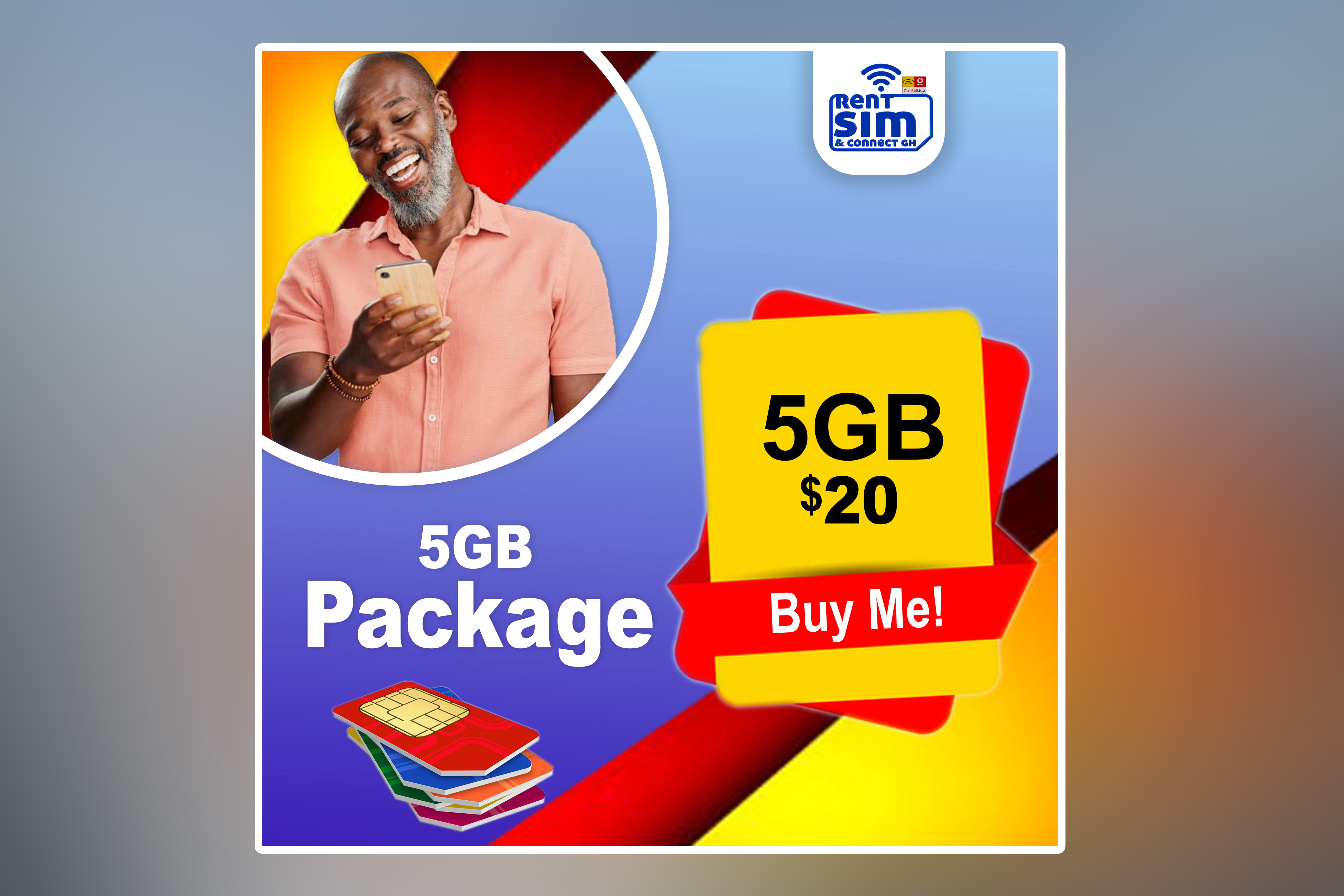 Rent SIM Card while in Ghana - Unlimited Internet & Calls - RentSimConnect